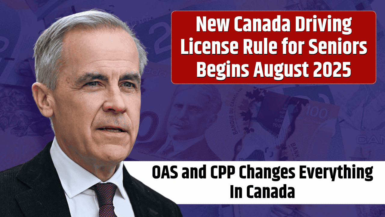 Seniors Behind the Wheel: Canada’s Updated Driving License Protocol Begins August 2025