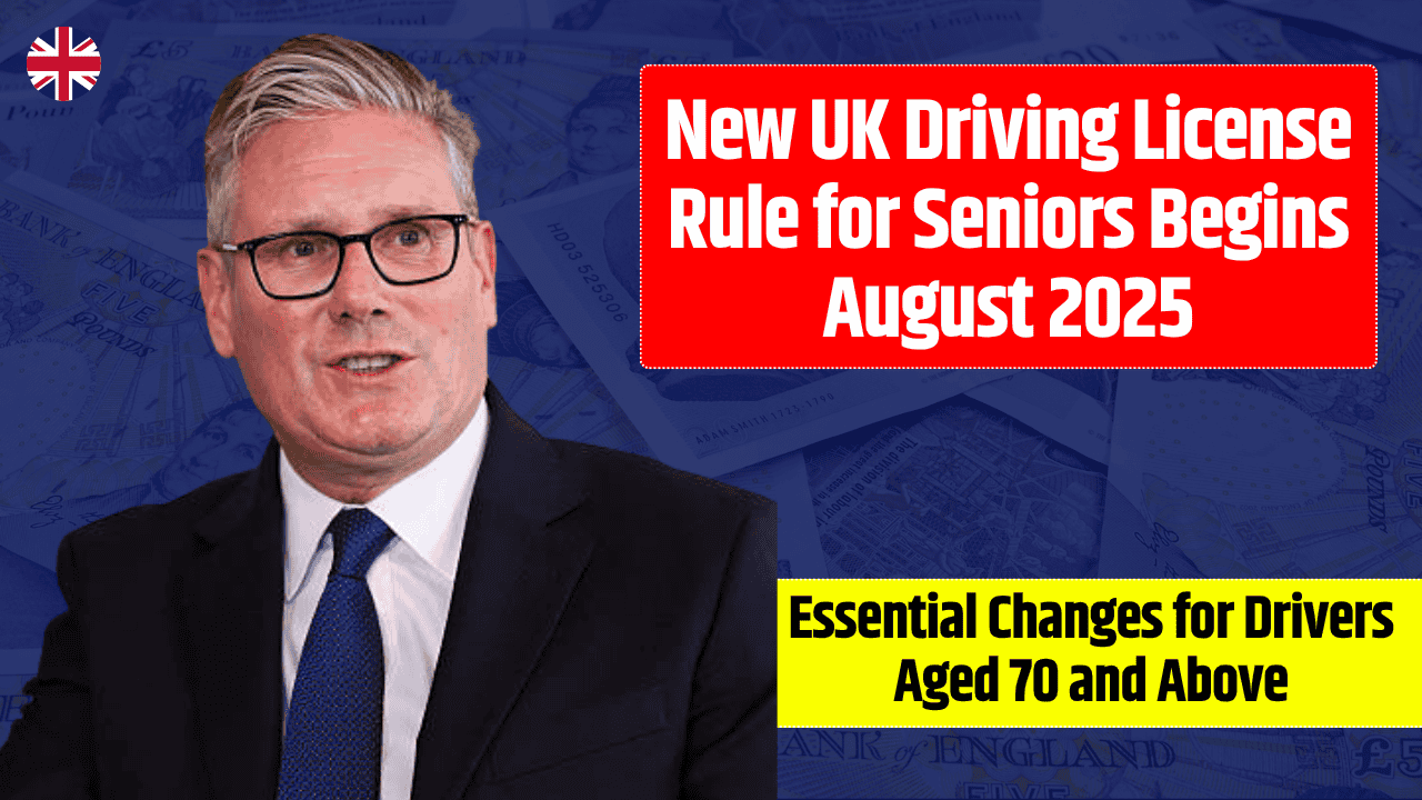 New U.S. Driving License Rule for Seniors Begins August 2025 ...